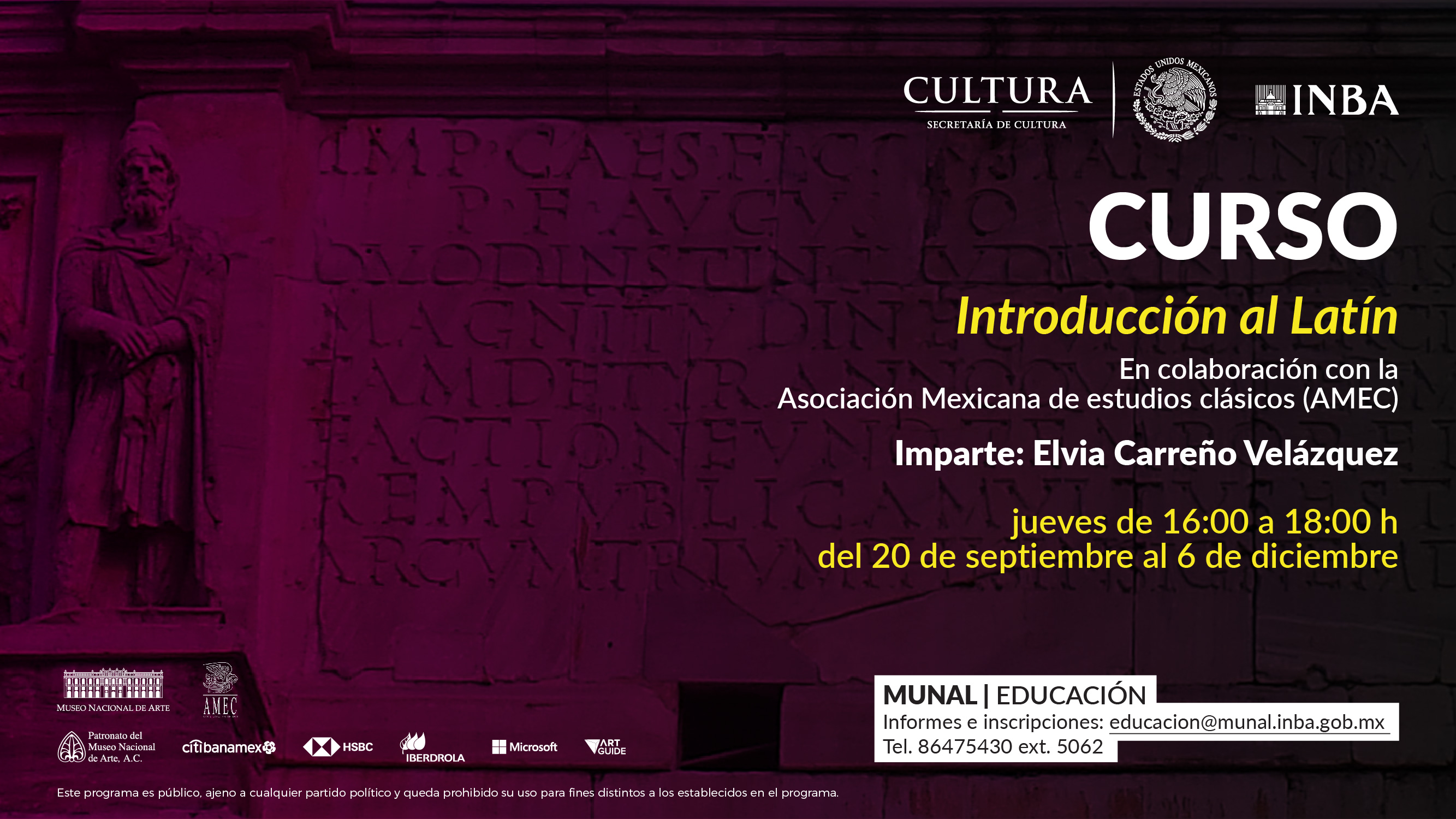 Introducción al latín – ASOCIACIÓN MEXICANA DE ESTUDIOS CLÁSICOS
